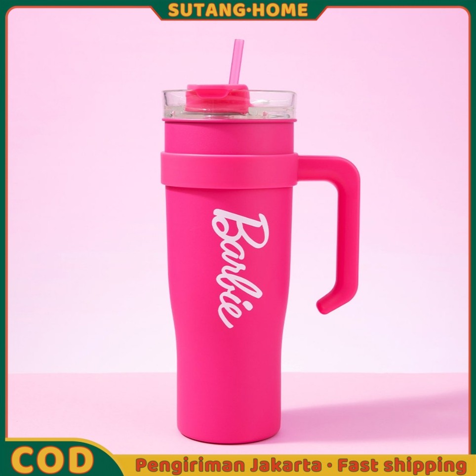 Jual 【SUTANG】1.2L Barbie Tumbler Mini So Botol Double-Layer Stainless ...