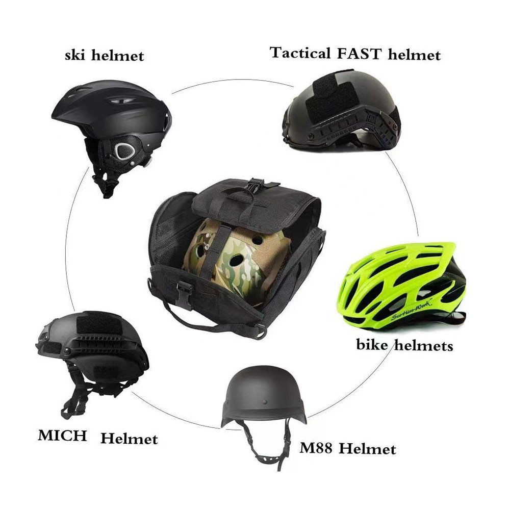 Jual Tactical Helmet Bag Pack For Sports Hunting Shooting Combat ...