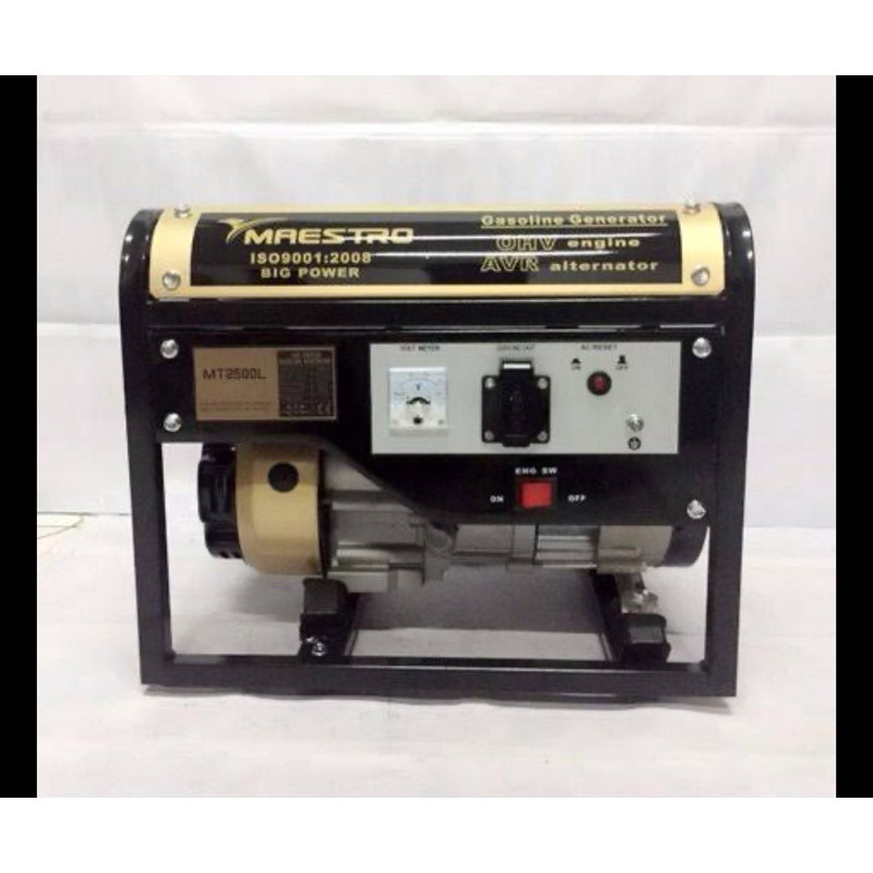 Jual GENSET MAESTRO MT 2500c 1350watt 4tak TEMBAGA ASLI | Shopee Indonesia