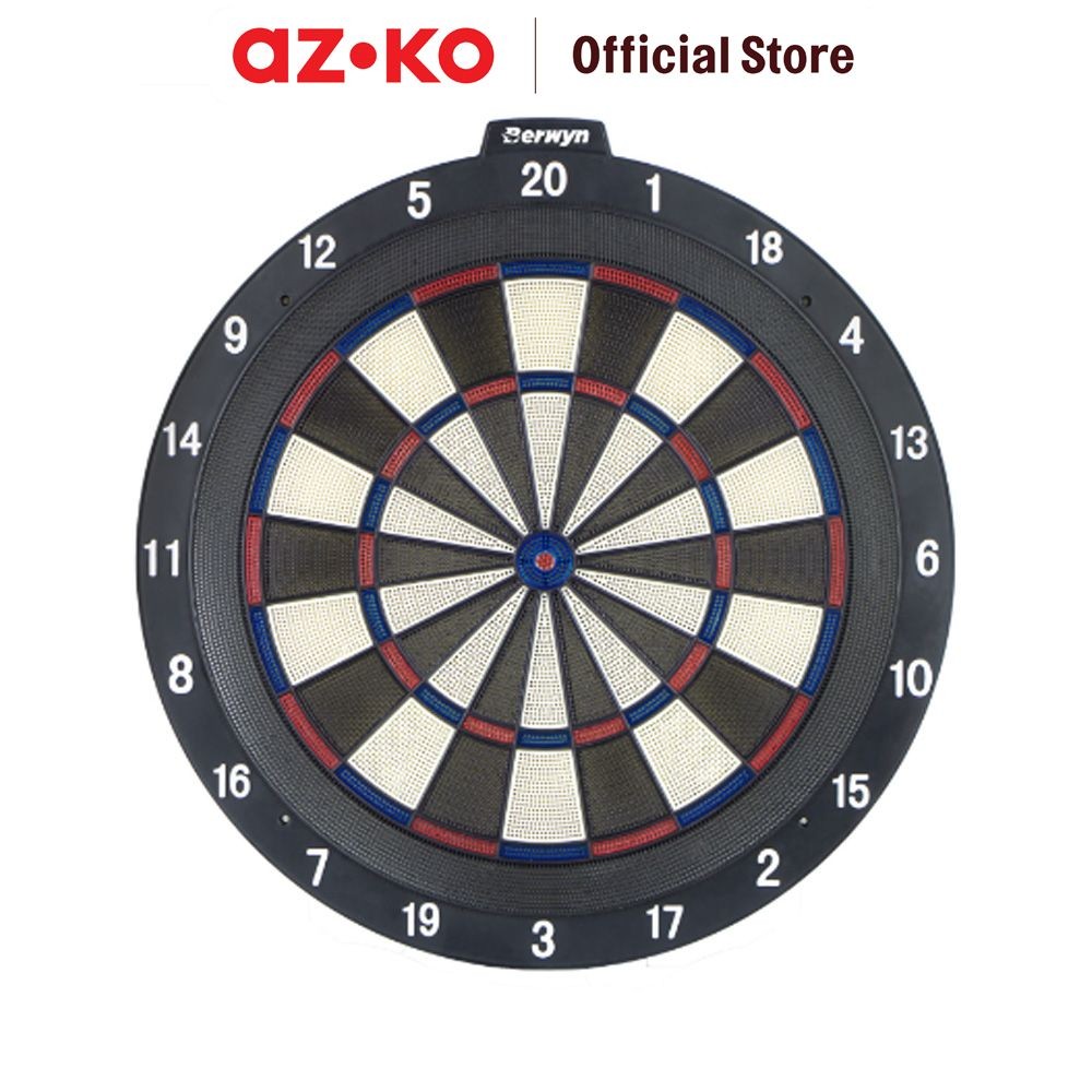 Jual AZKO Berwyn Safety Dartboard Game Papan Dart Game Panahan Dinding ...