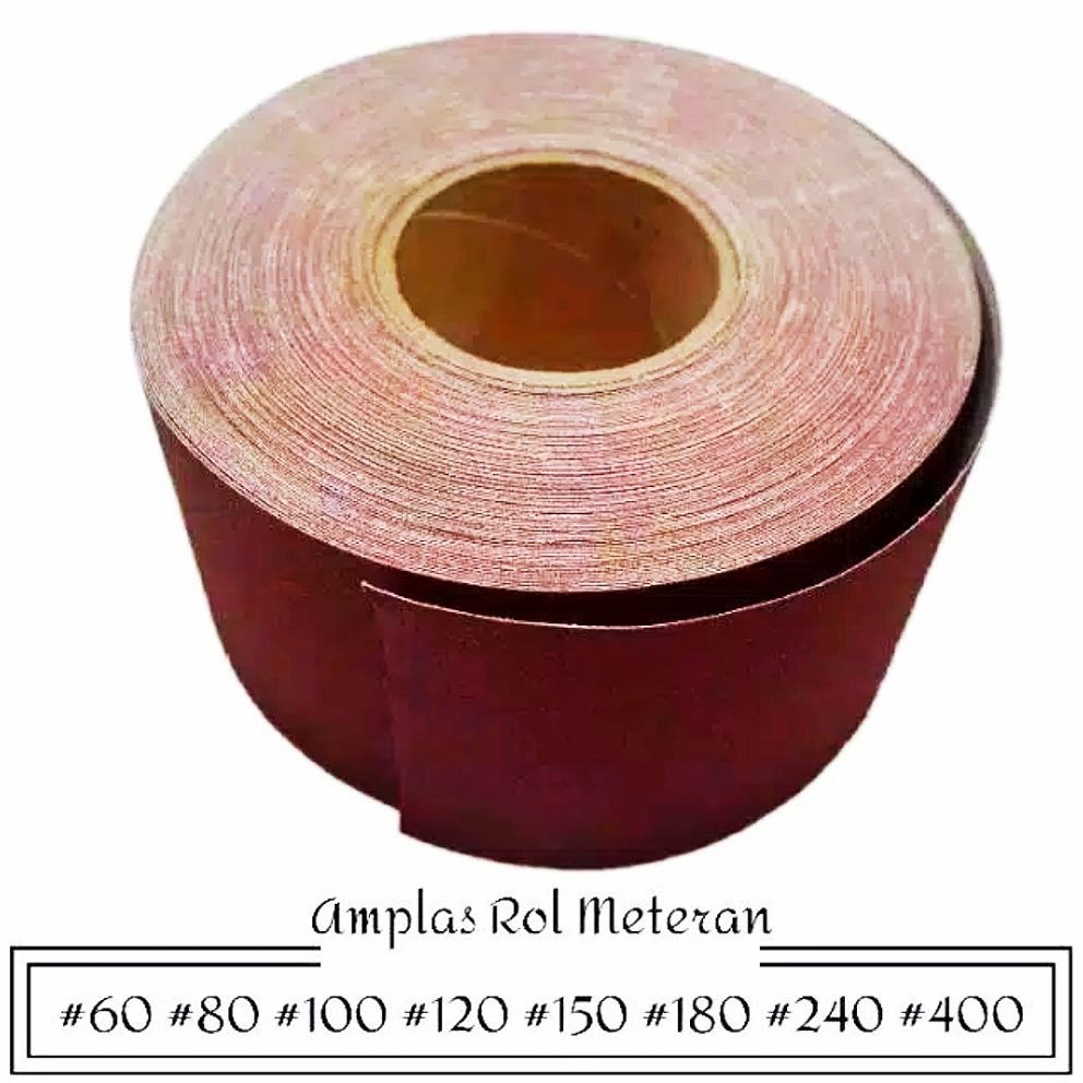 Jual Amplas rol grit 180 Amplas Meteran Amplas Kayu Amplas Tembok Harga ...