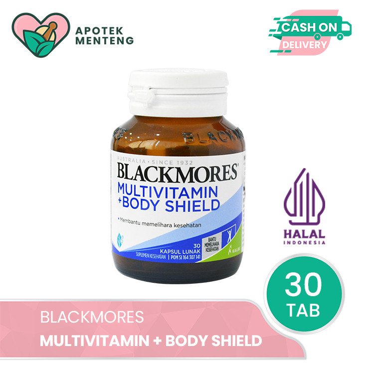 Jual Blackmores Bio Ace Excell / Multivitamin + Body Shield 30 Kapsul ...