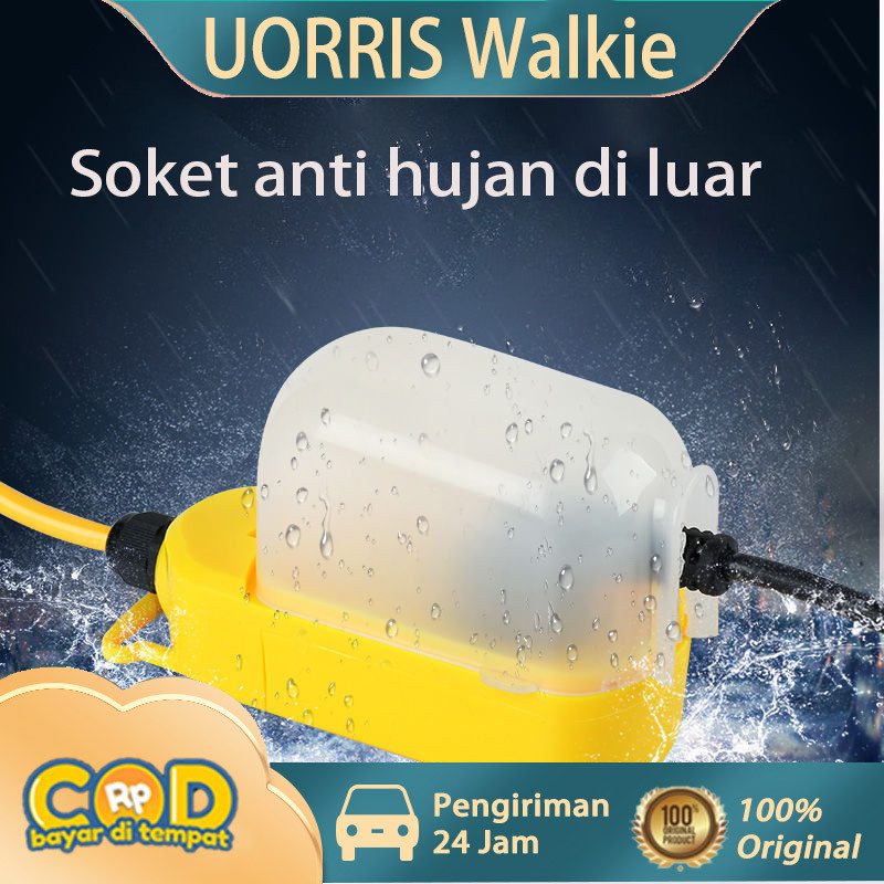 Jual Stop Kontak Outdoor Terminal Anti Air IP54 dengan Penutup 16A 250V ...