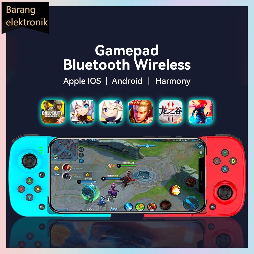 Jual Barang elektronik D3 Game Gagangnya Mobile Gamepad Wireless Bluetooth Controller Pubg ...