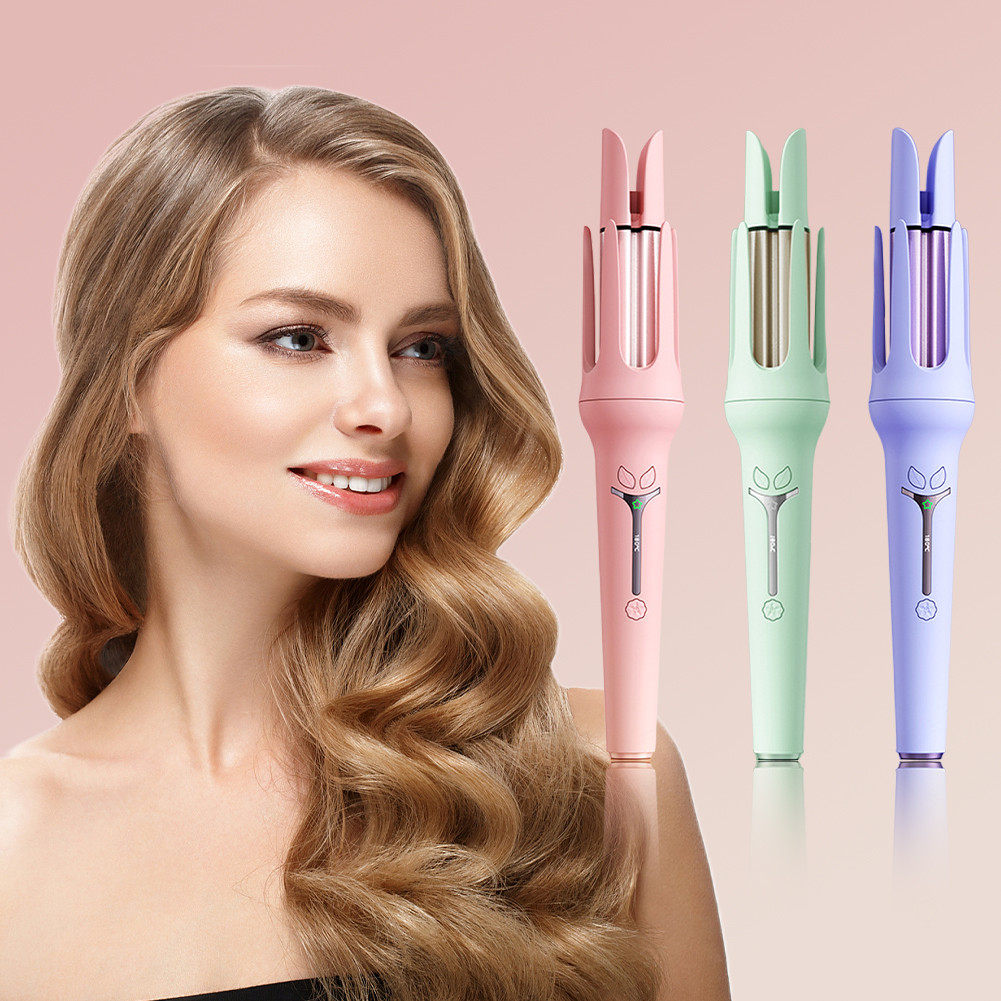 Jual Catokan Rambut Ceramics 32mm Catokan Curly Otomatis Curly Rambut Curling Ion Negatif Hair ...