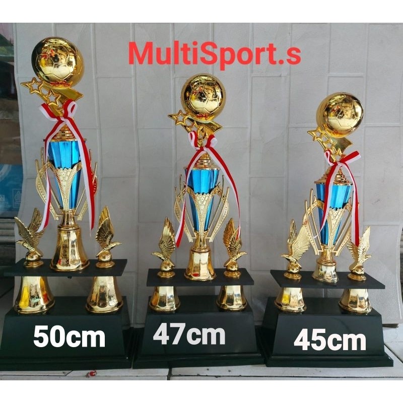 Jual PIALA TROPHY KAKI 2 SET 123 BOLA TENIS MEJA VOLLY BADMINTON ...