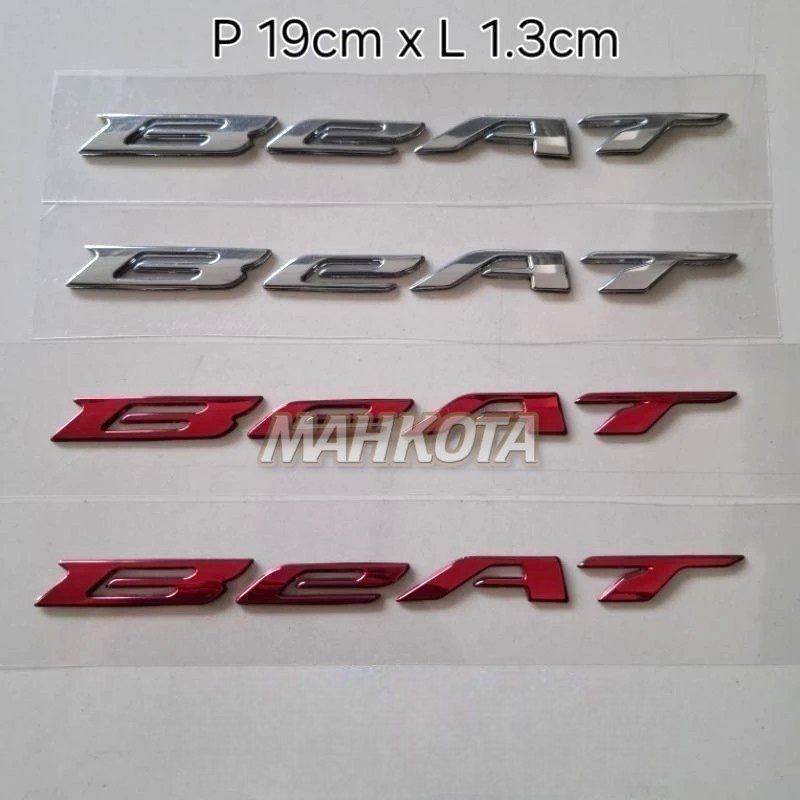 Jual Original emblem Honda Beat New Deluxe led Berkualitas Terbaik ...