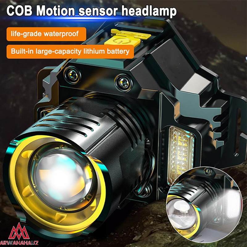 Jual Lampu Kepala LED/Senter LED Super Terang/Senter Kepala/Lampu lampu baterai lithium berkemah ...