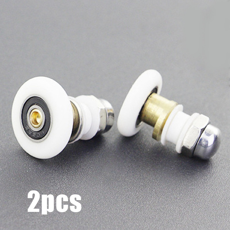 Jual 2pcs 25mm Roda Katrol Pintu Roda Roller Pintu Roda Shower Box Roda ...