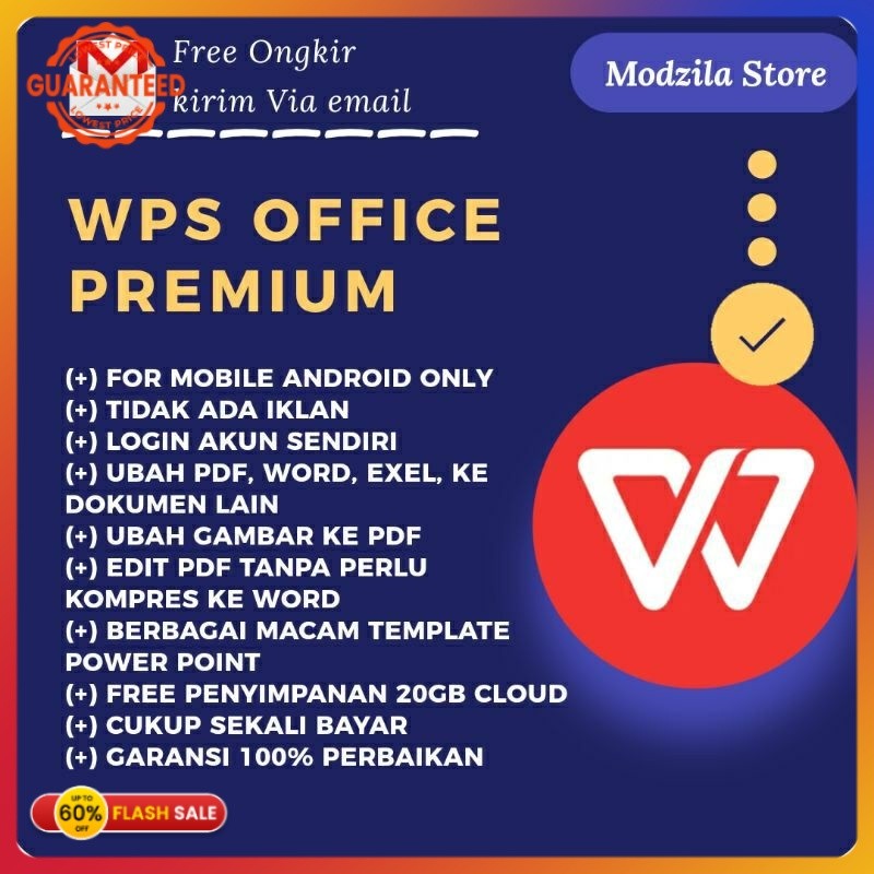 Jual Wps Office Premium Lifetime For Mobile Android Only | Shopee Indonesia