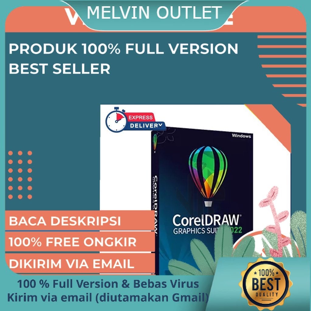 Jual Corel Draw 2022 Full Versi Lifetime | CorelDRAW 2021 Software ...