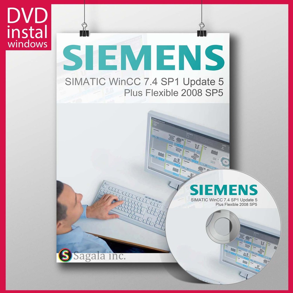 Jual siemens simatic wincc plus flexible 2008 SP5 Software HMI SCADA ...