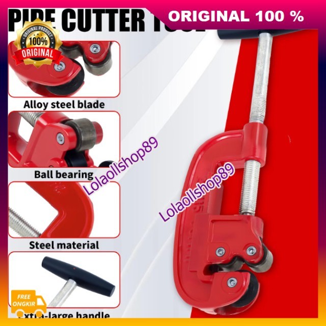 Jual Pipe Cutter Alat Pemotong Pipa Besi Alumunium Tembaga Heavy Duty ...