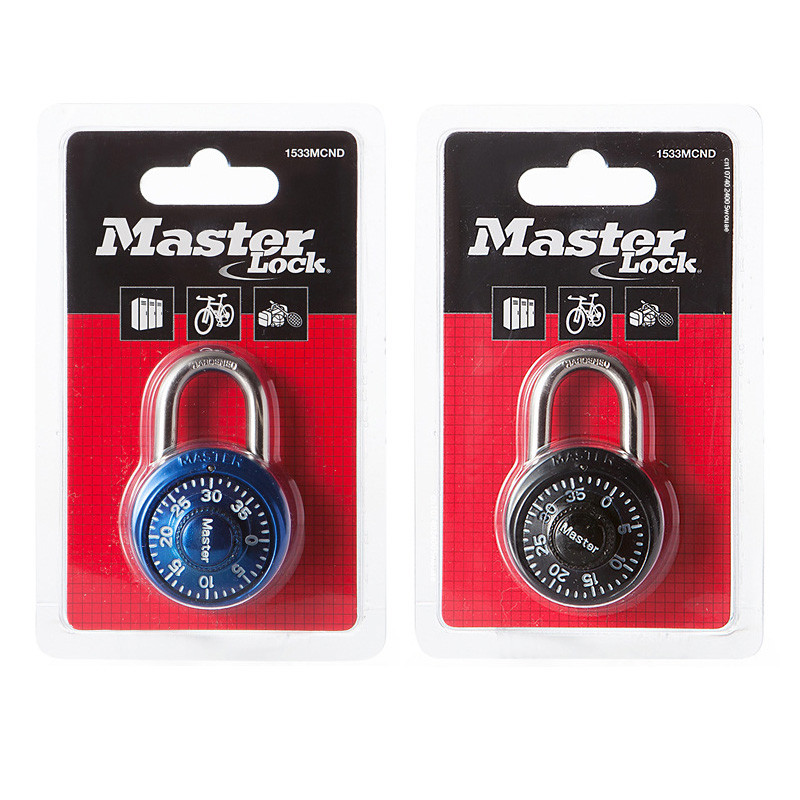 Jual Master Lock 1530D Combination Locker Rotate Portable Password Lock ...