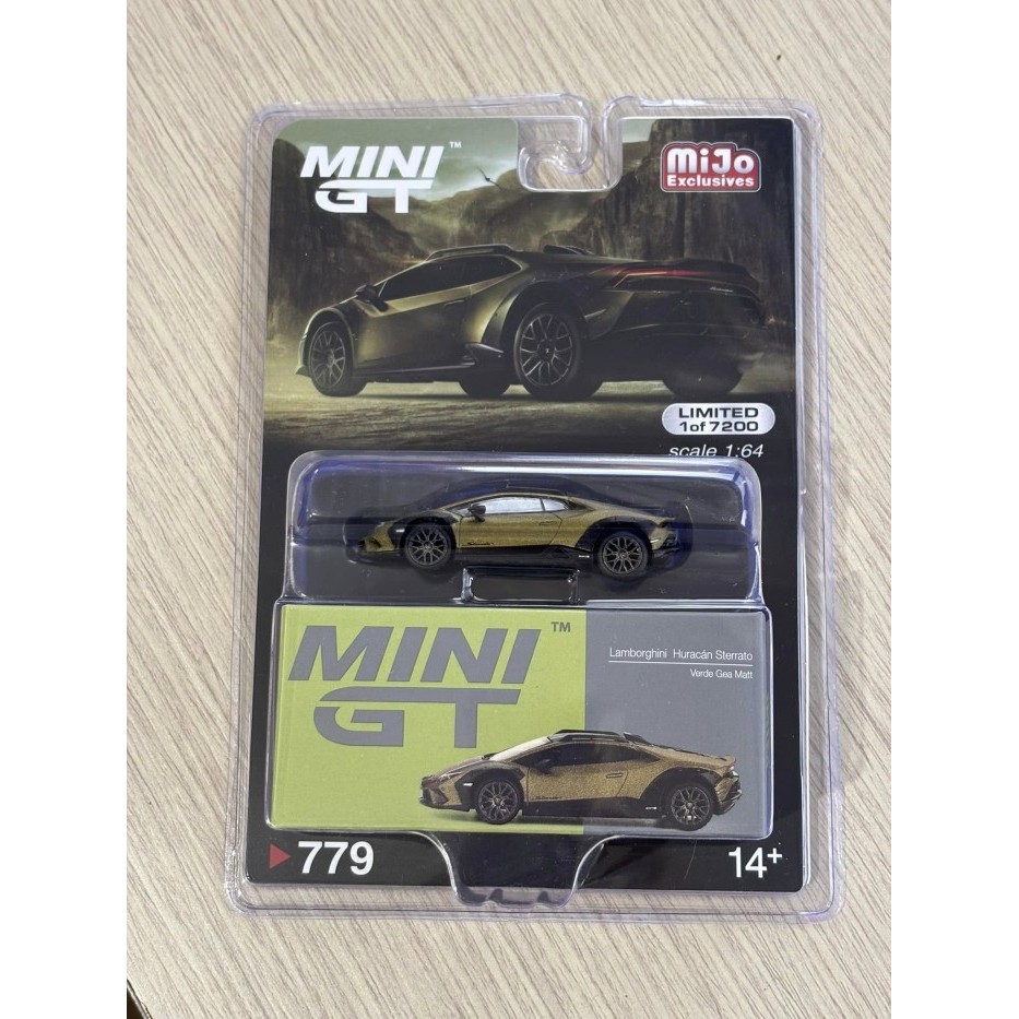 Jual Blister Mini GT 779 Lamborghini Huracán Sterrato Verde Gea Matt ...
