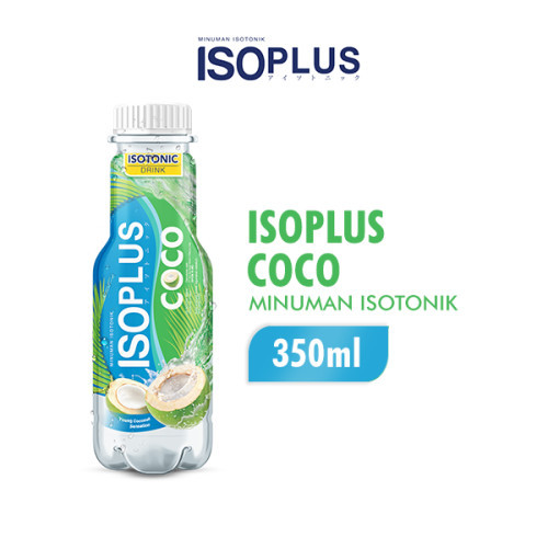 Jual Isoplus Coco Botol 350 Ml Rasa Kelapa Muda Isotonic | Shopee Indonesia
