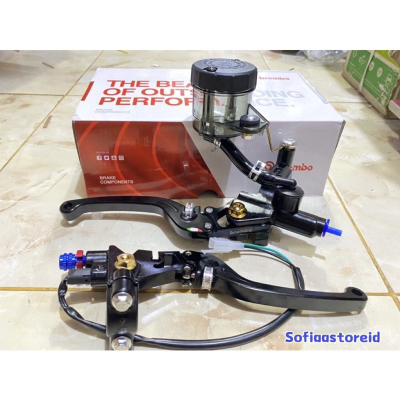 Jual Master Rem New 98 Set Kiri Kanan CNC RCB Tabung Smoke Universal ...