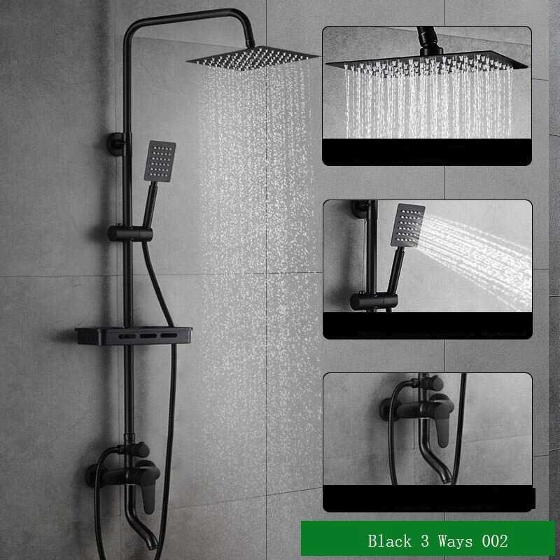 Jual Shower Mandi Bathroom Faucet Bathtub Mixer 3 Way / Sower Set Kamar ...