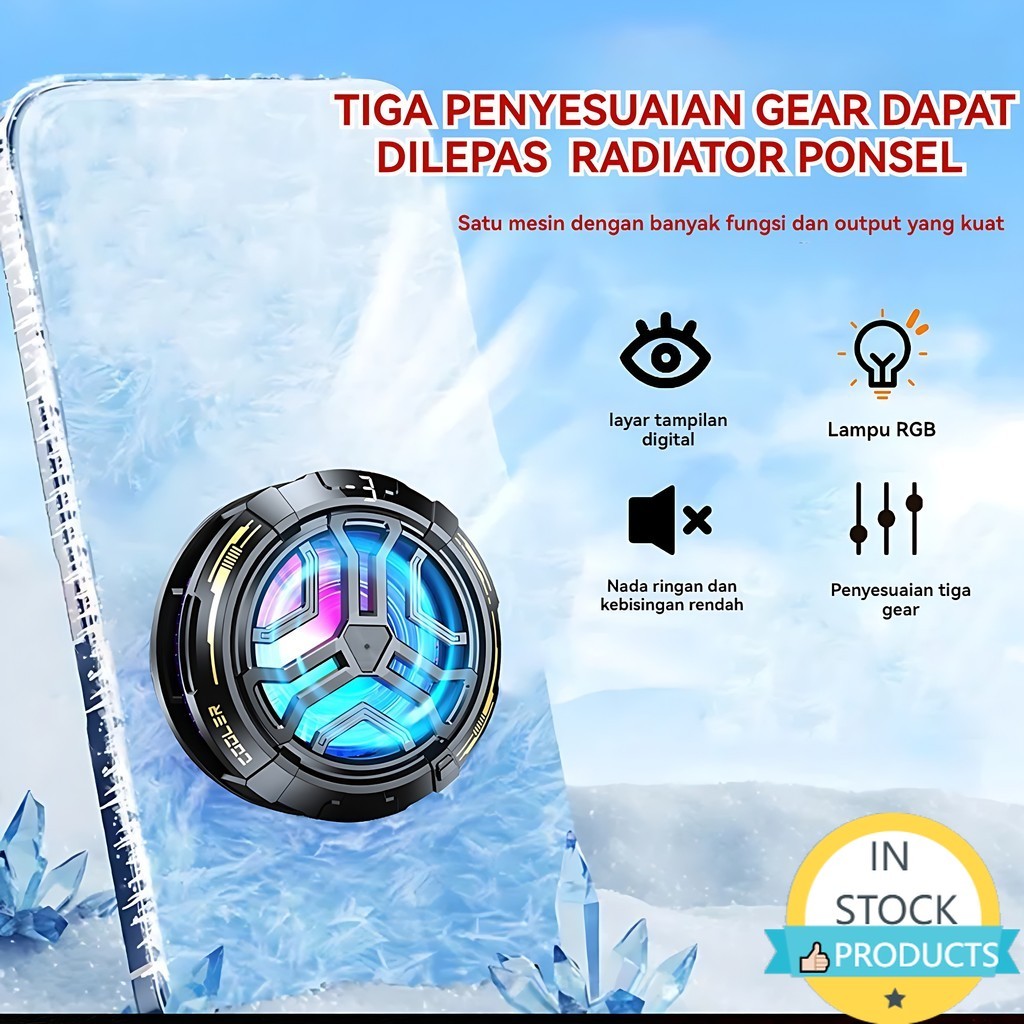 Jual IN STOCK Funcooler F26 Fan Cooler Pendingin HP Magnetic Radiator ...