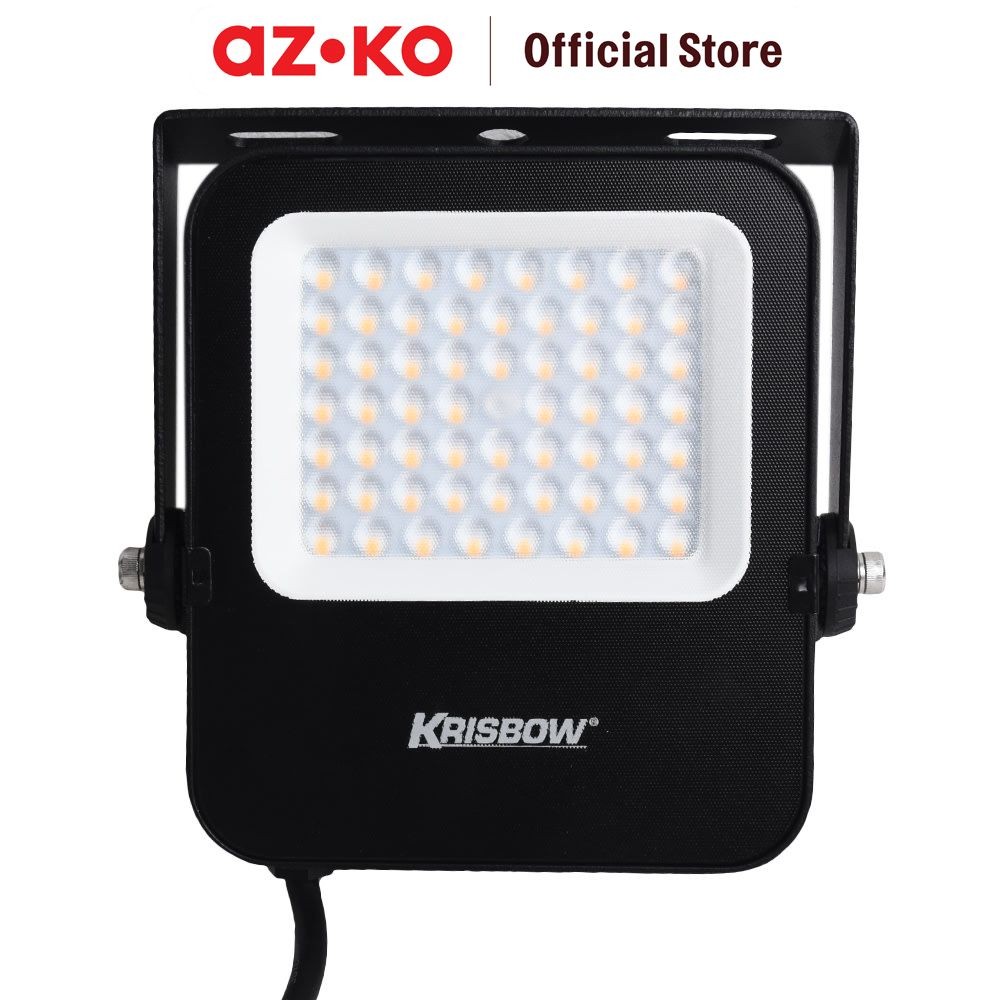 Jual AZKO Krisbow Lampu Sorot Omega Lensa 50w 3000k - Warm White ...