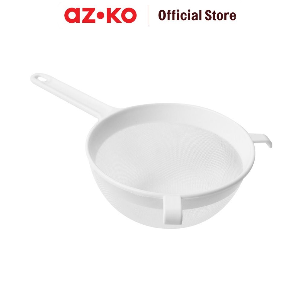 Jual AZKO Krischef 18 cm Saringan Teh Plastik - Putih Tea Strainer ...
