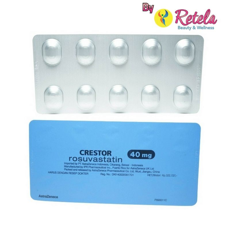 Jual CRESTOR 40MG 1 BLISTER 10 TABLET | Shopee Indonesia