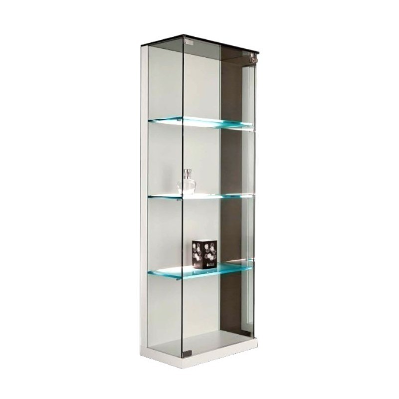 Jual ANEKA Neyla Rak Pajangan Kristal 1 Pintu/Showcase Kaca Minimalis ...