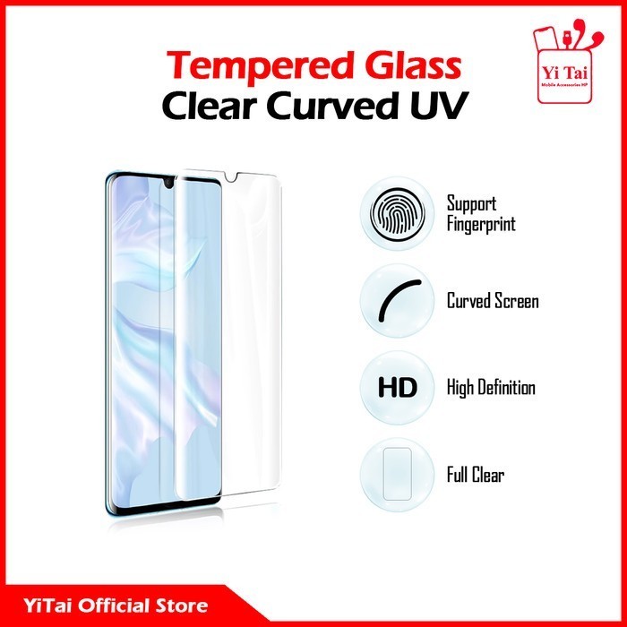 Jual YI TAI - Tempered Glass Clear Curved UV Vivo V23 Pro V25 Pro V27 V27 Pro V29 V29 Lite V29 ...