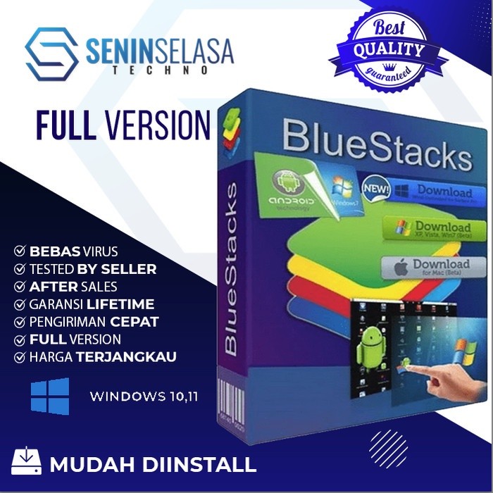 Jual Software Emulator Android: BlueStacks 5 [WIN] | Shopee Indonesia