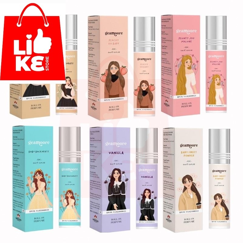 Jual GEAMOORE PARFUM roll on 6 ML | Shopee Indonesia