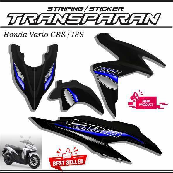 Jual SETIKER STICKER STRIPING TRANSPARAN VARIO NEW 125 150 VARIO NEW ...