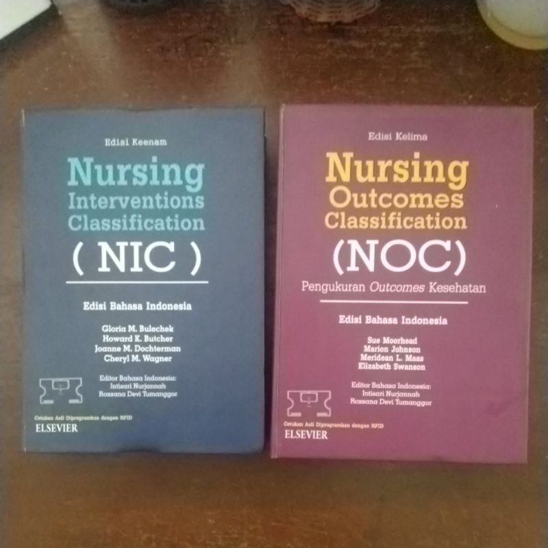 Jual Buku Paket Diagnosa Keperawatan NIC & NOC | Shopee Indonesia
