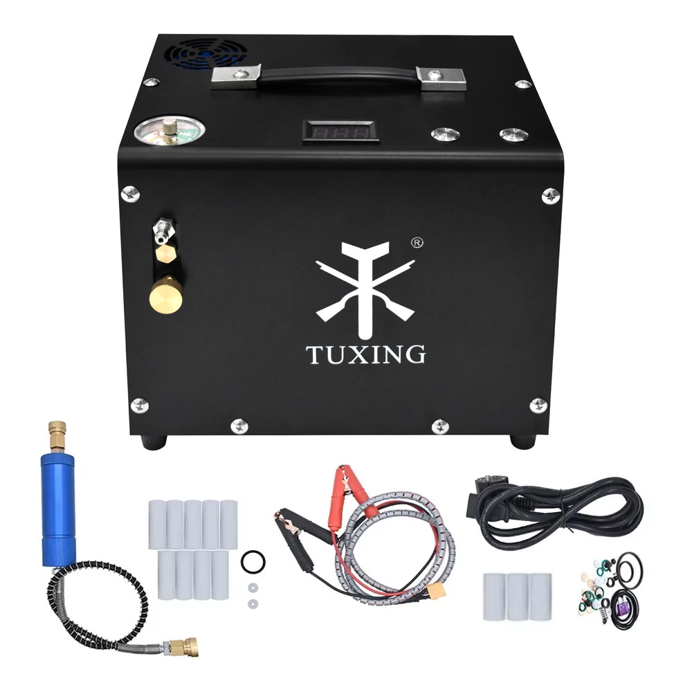 Jual TUXING 4500Psi Electric PCP Air Compressor 300Bar High Pressure ...