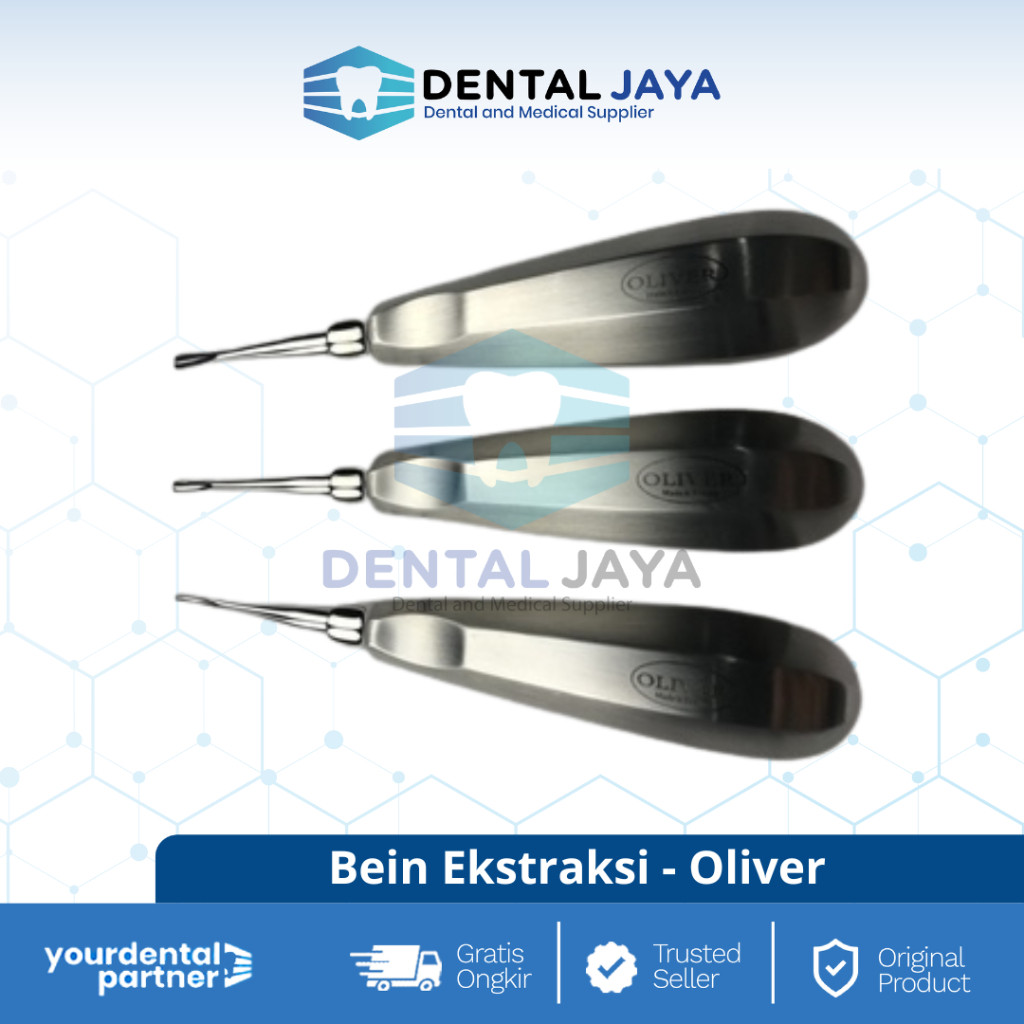 Jual Dental Bein Gigi Oliver Cabut Gigi | Elevator | Bein Ekstraksi | Shopee Indonesia