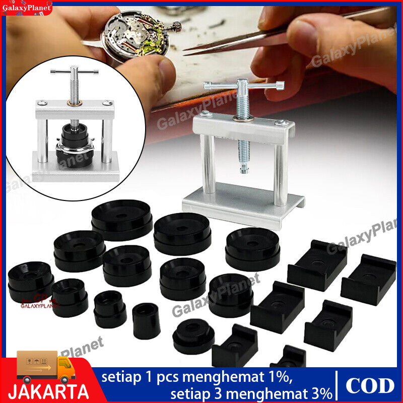 Jual Alat Reparasi Jam Tangan Alat Press Jam Tangan 18 Dies Watch ...