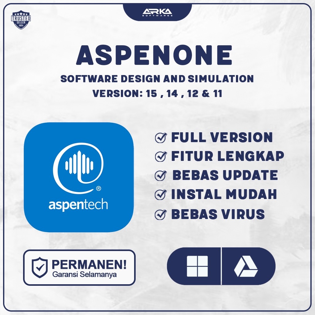 Jual AspenONE HYSYS 15 Full Version Original Lifetime + Panduan ...