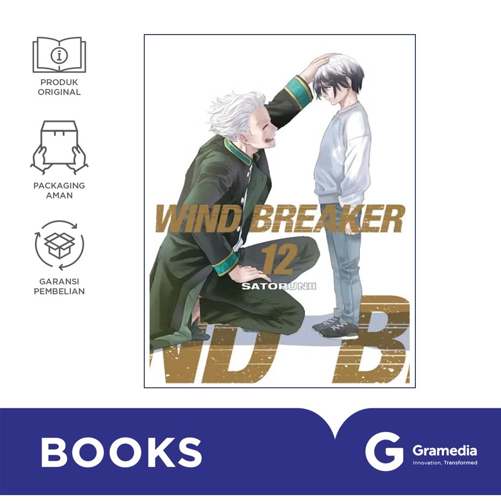 Jual Wind Breaker Vol. 12 ( Satoru Nii ) | Shopee Indonesia