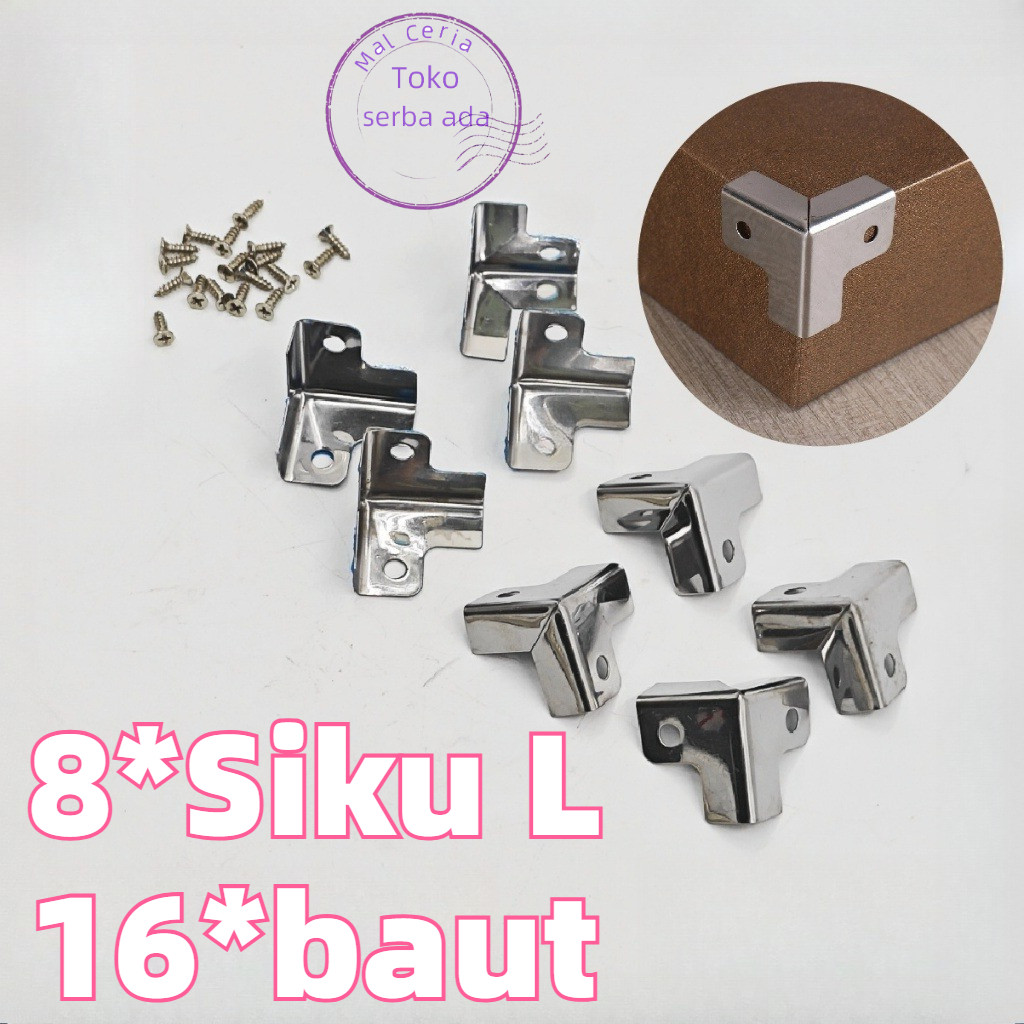 Jual 8PCS Box Siku L Hardcase/Siku L/Siku Corner Hardcase L/Siku Box ...