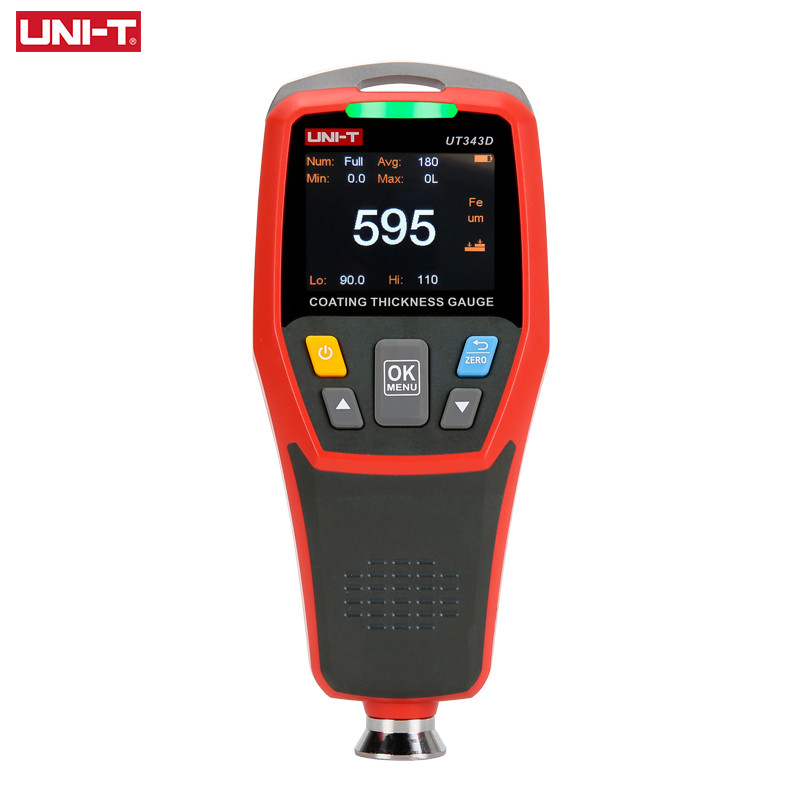 Jual UNI-T UT343D Coating Thickness Gauge LCD Backlight 320 x 240 ...