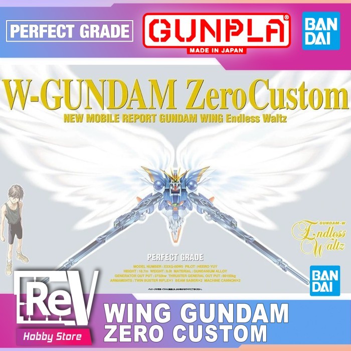 Jual PG WING GUNDAM ZERO CUSTOM BANDAI PERFECT GRADE 1/60 | Shopee ...