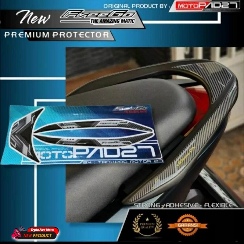Jual Stiker Behel New Freego 2023 carbon resin timbul | Shopee Indonesia