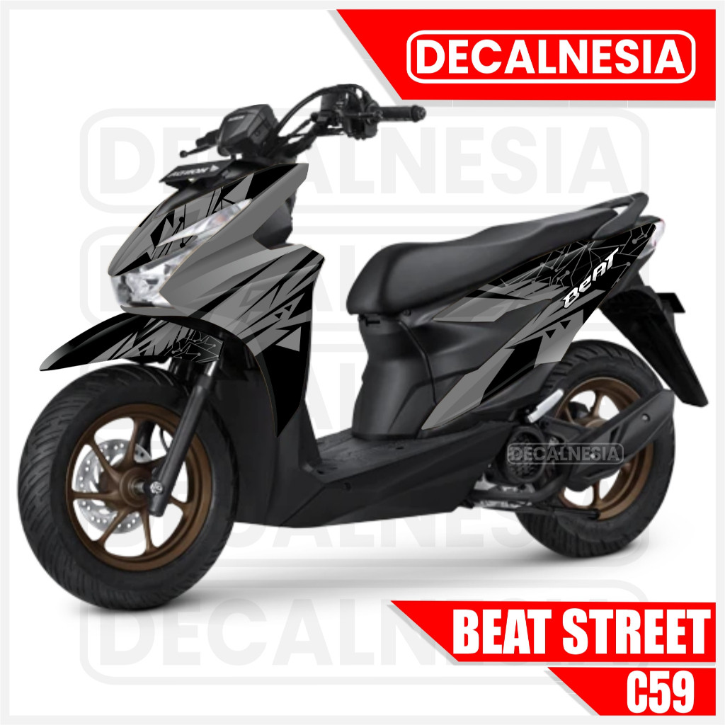 Jual Stiker Motor Beat Street 2024 2025 New Full Body Decal Variasi ...