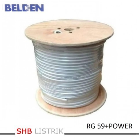 Jual KABEL CCTV BELDEN RG59+POWER ROLL 305 Meter | Shopee Indonesia