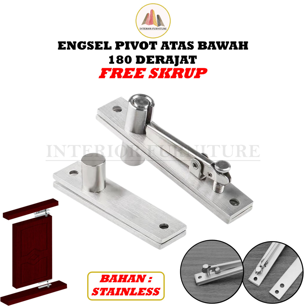 Jual Engsel Pivot Pintu Atas dan Bawah Engsel Tanam Pintu Kamuflase ...