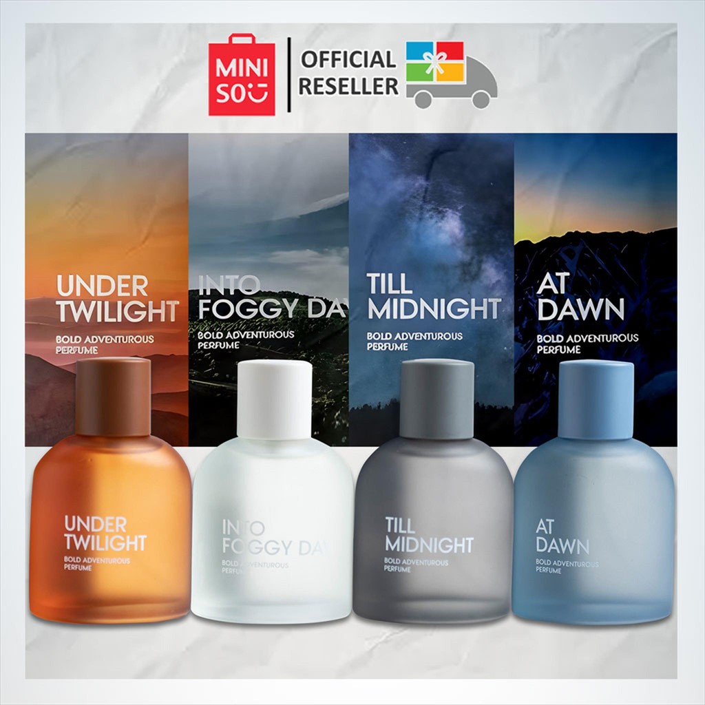 Jual MINISO Parfum Pria Series Bold Adventurous 85ml EDP | Shopee Indonesia