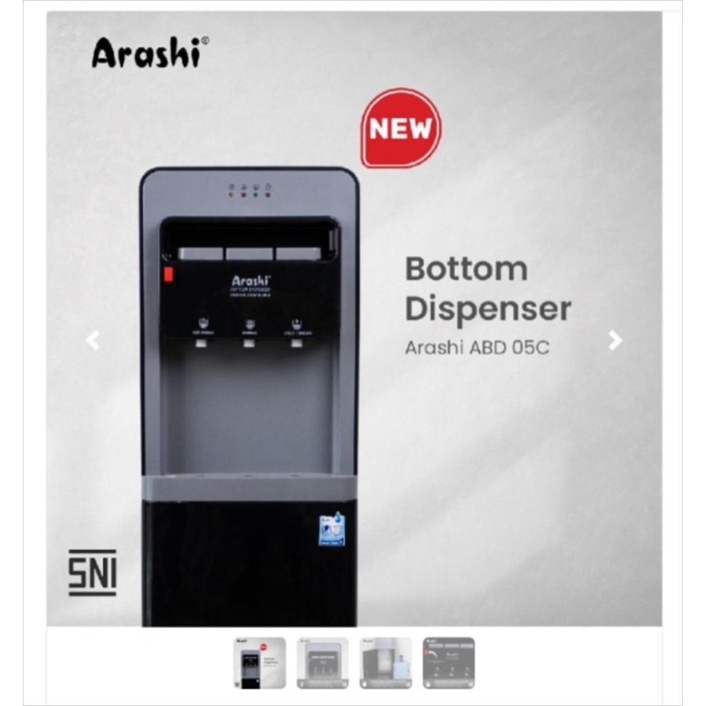 Jual ARASHI DISPENSER ABD 05C GALON BAWAH | Shopee Indonesia