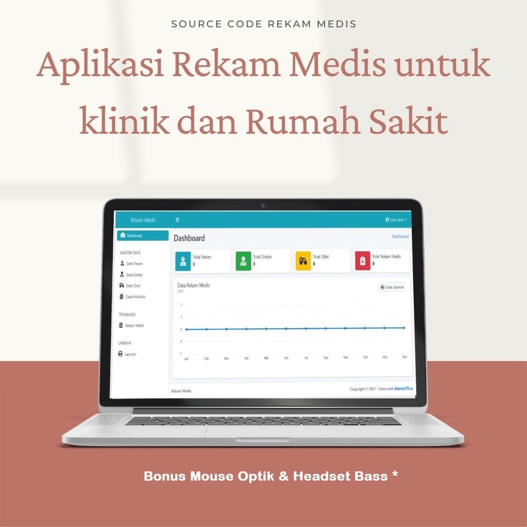 Jual Source Code Aplikasi Website Rekam Medis | Shopee Indonesia