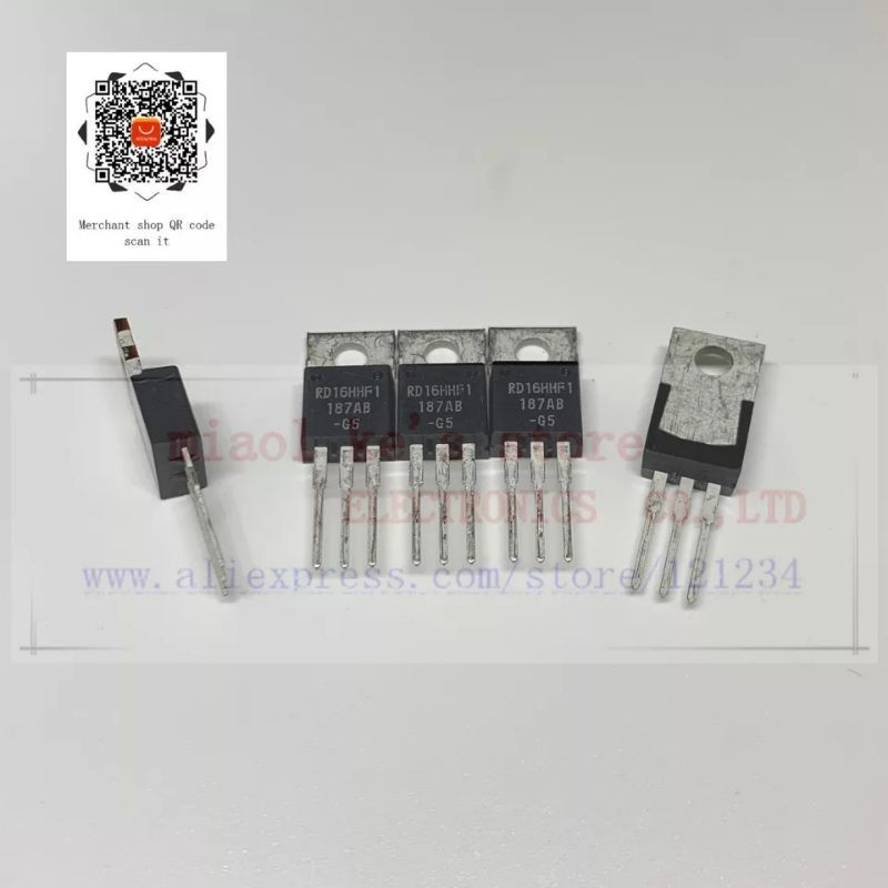 Jual Original RD16HHF1 RD16 RD MOSFET Transistor 30 MHz 16 W pengganti ...