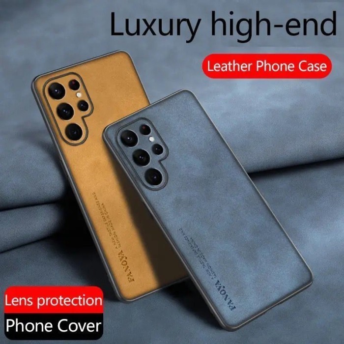 Jual Leather Case Samsung Galaxy S25 Ultra Plus S25+ Premium Fanoya ...