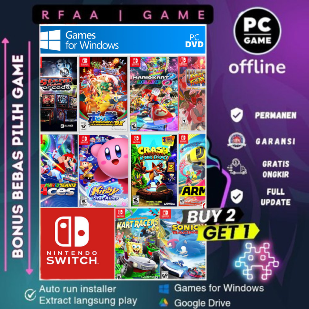 Jual REQUEST GAME NITENDO SWITCH CFW FORMAT XCI NSP | BISA UNTUK EMULATOR PC / ANDROID | Shopee ...